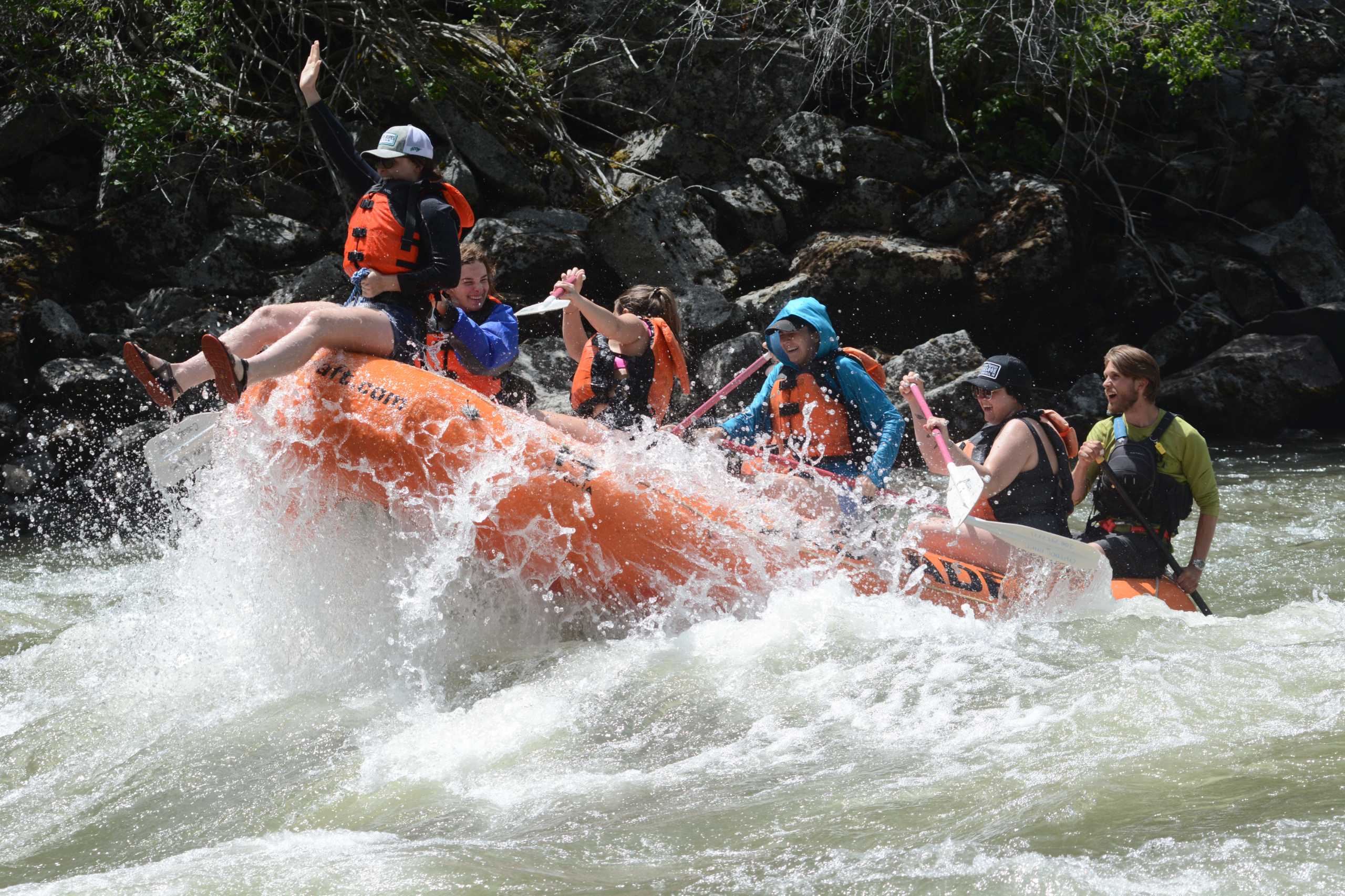 Splash: Main Payette Half-Day River Rafting Trip