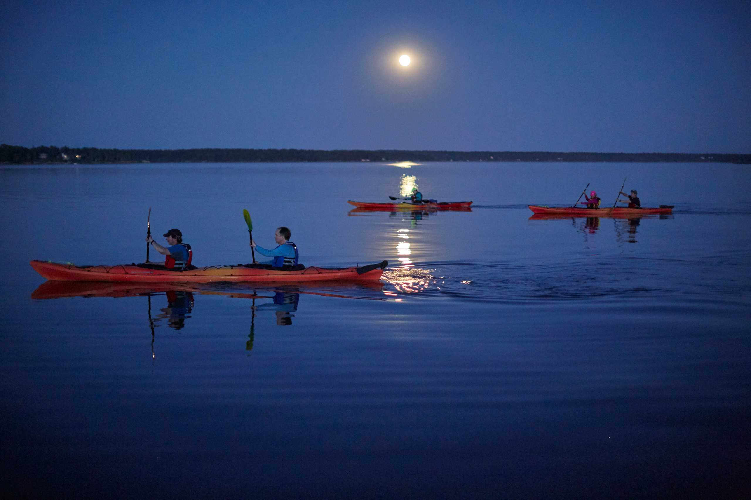 Maine Full-Moon Kayak Tour