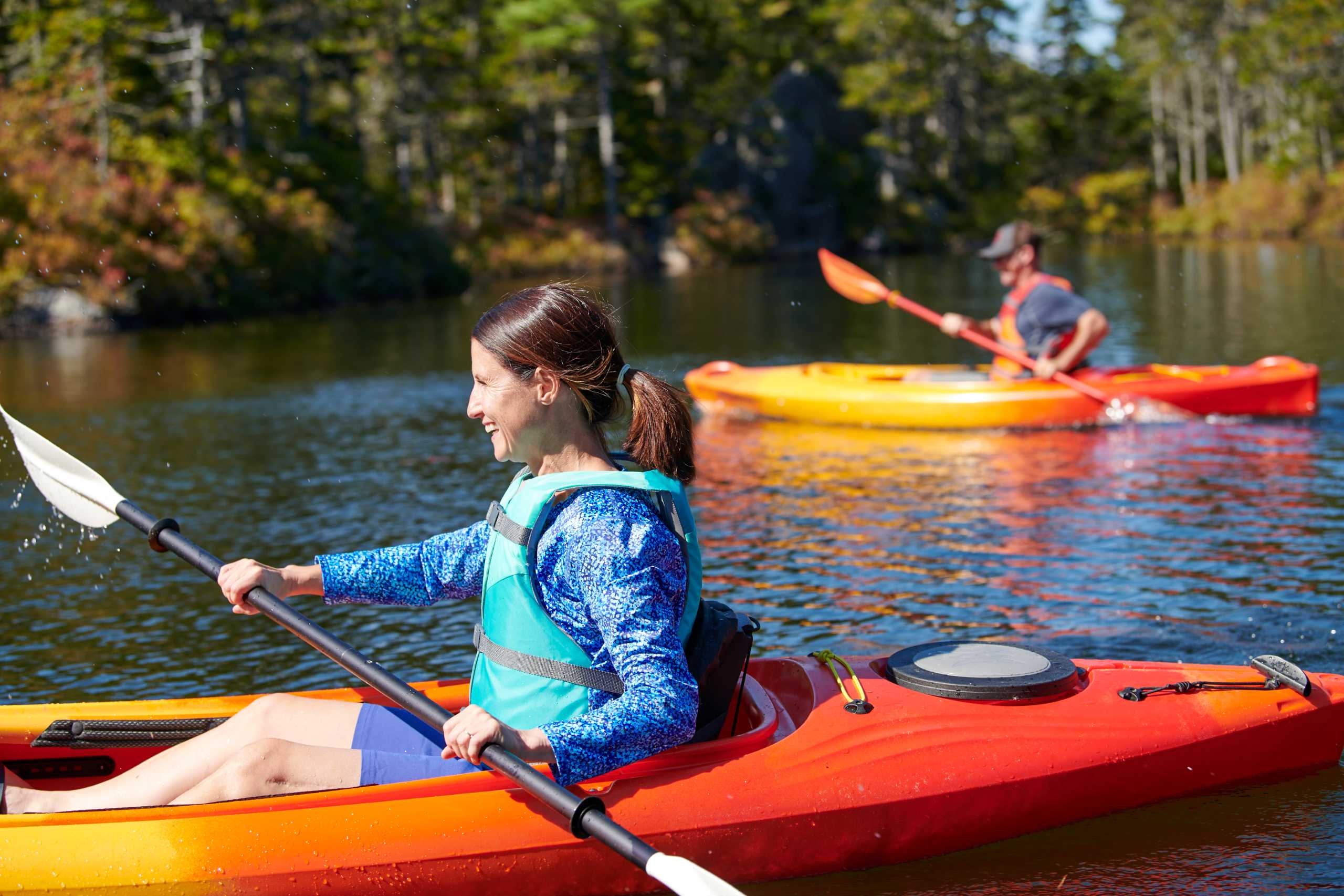 Fall-Foliage Kayak Tour – Dedham