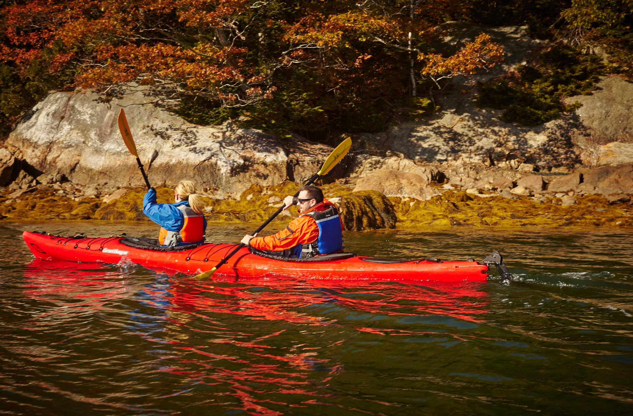 Maine Fall-Foliage Kayak Tour