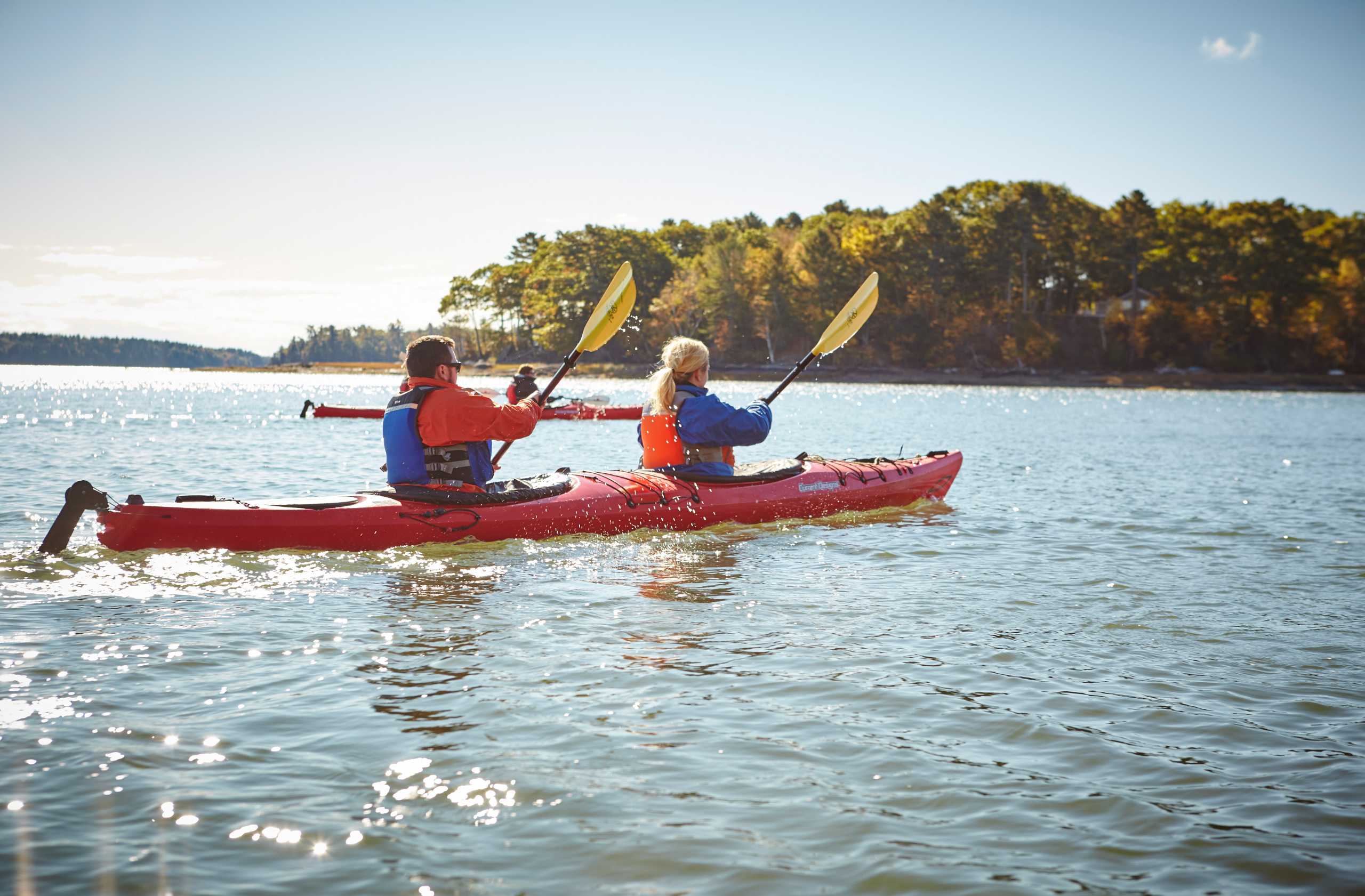 Maine Fall-Foliage Kayak Tour